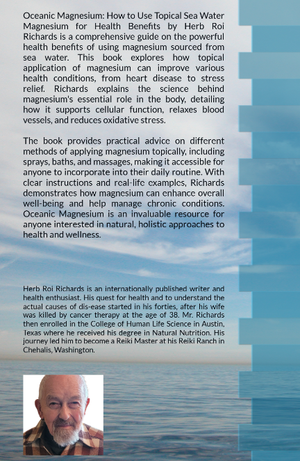 Book: Oceanic Magnesium: How to Use Topical Sea Water Magnesium for He ...
