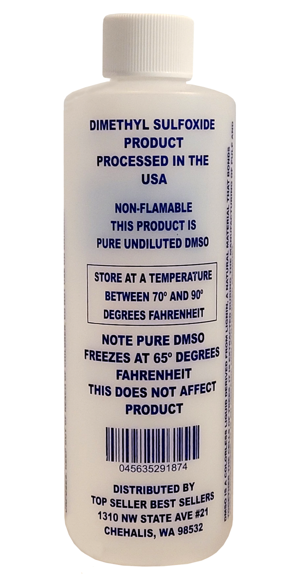 DMSO Topical Penetrant Solution (TPS) - 8 oz. 99.995% pharmaceutical-g ...